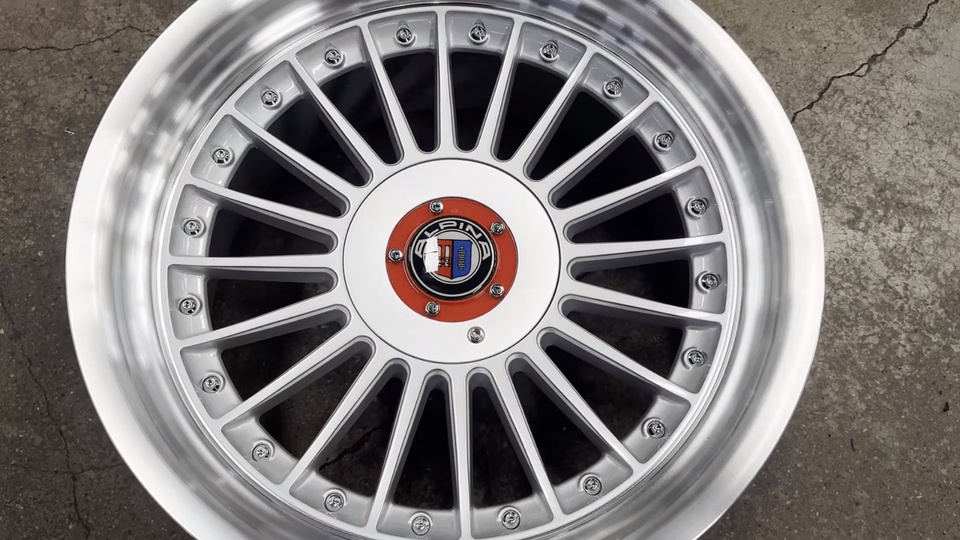 17x8J 17x9J Alpina Classic Design 4x100 (4 Wheel) Fit BMW E30 Toyota ...