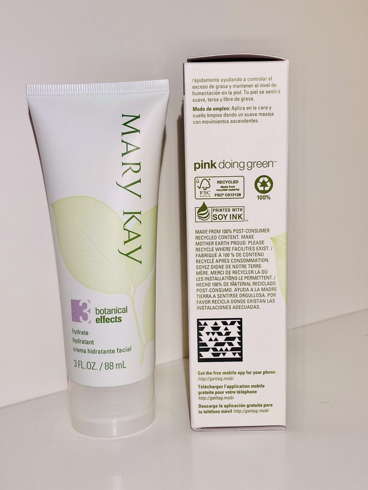 MARY KAY BOTANICAL EFFECTS Formula 3-Cleanse- Mask- Freshen- Hydrate ...