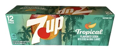7 Up Tropical Flavored Soda 12 pack | eBay