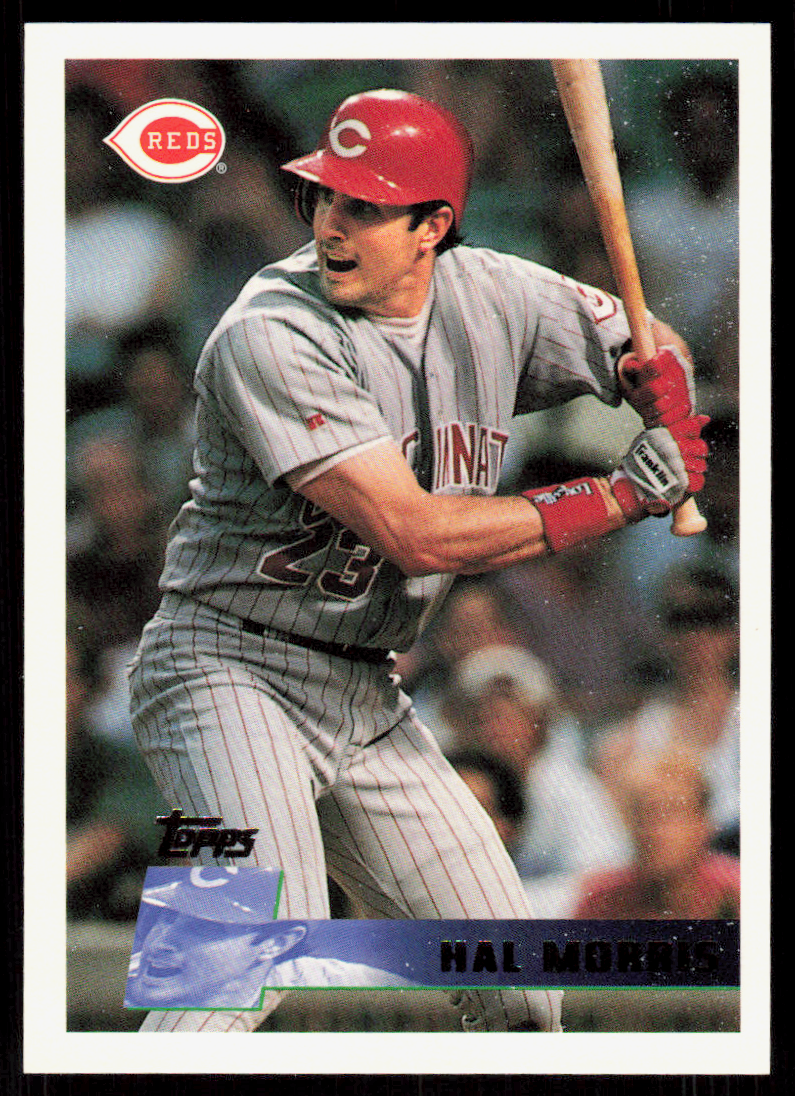 1996 Topps 158 Hal Morris Cincinnati Reds | eBay