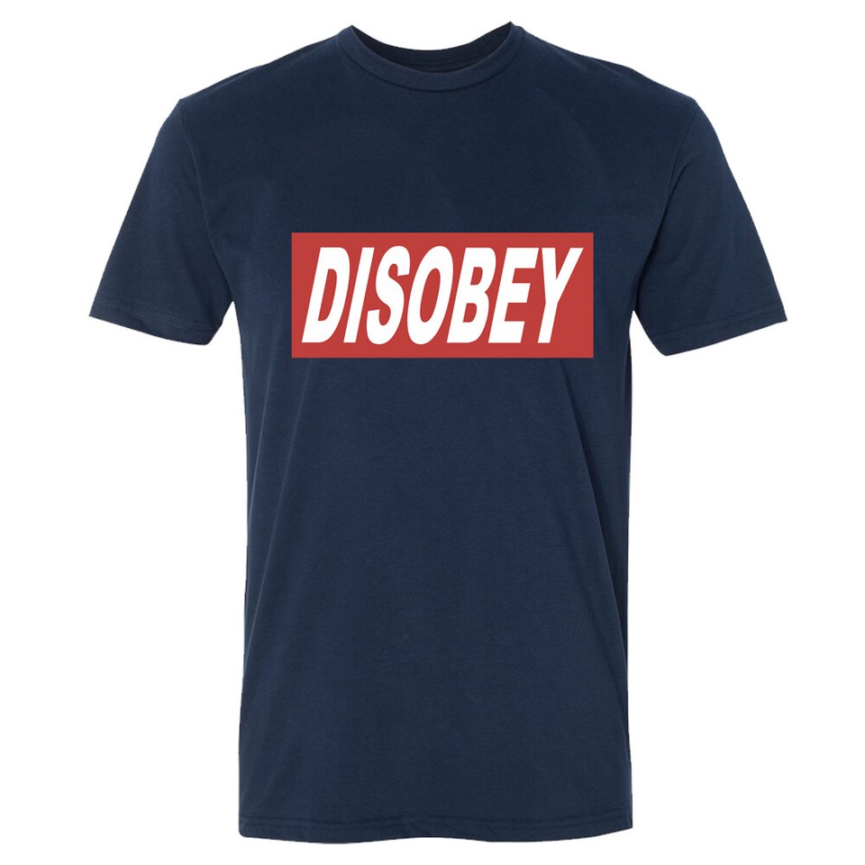 🔥 DISOBEY Unisex T-shirt Anonymous Resistance Revolution Fawkes Mask ...