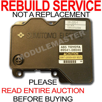 Rebuild Repair for 01 02 03 Toyota Sienna Sumitomo ABS module | eBay