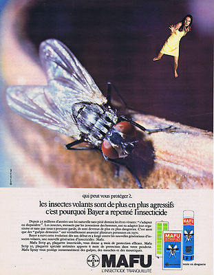 PUBLICITE ADVERTISING 064 1971 MAFU insecticide tranquilité | eBay