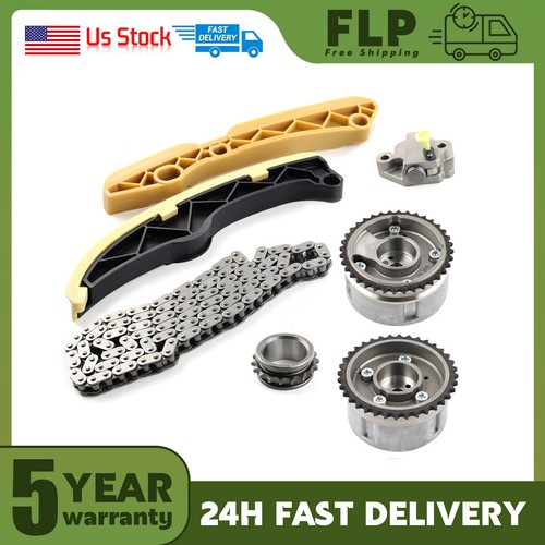 Timing Chain Kit + Pair VVT Gear For Hyundai Accent KIA RIO FORTE5 ...