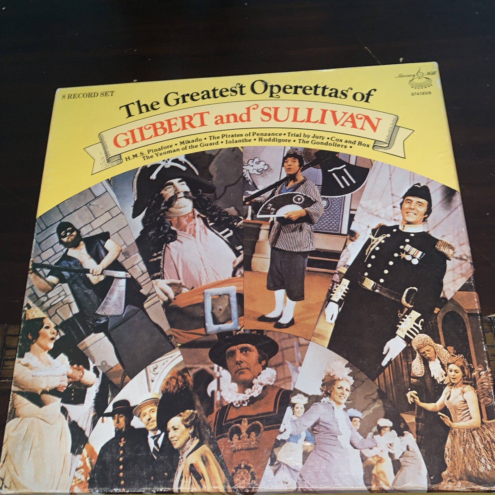 The Greatest Operettas of Gilbert & Sullivan~Murray Hill Records 974193 ...