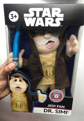 Brand New Dr. Simi Jedi Fan Star Wars Mexico Jedi Knight peluche Teddy ...