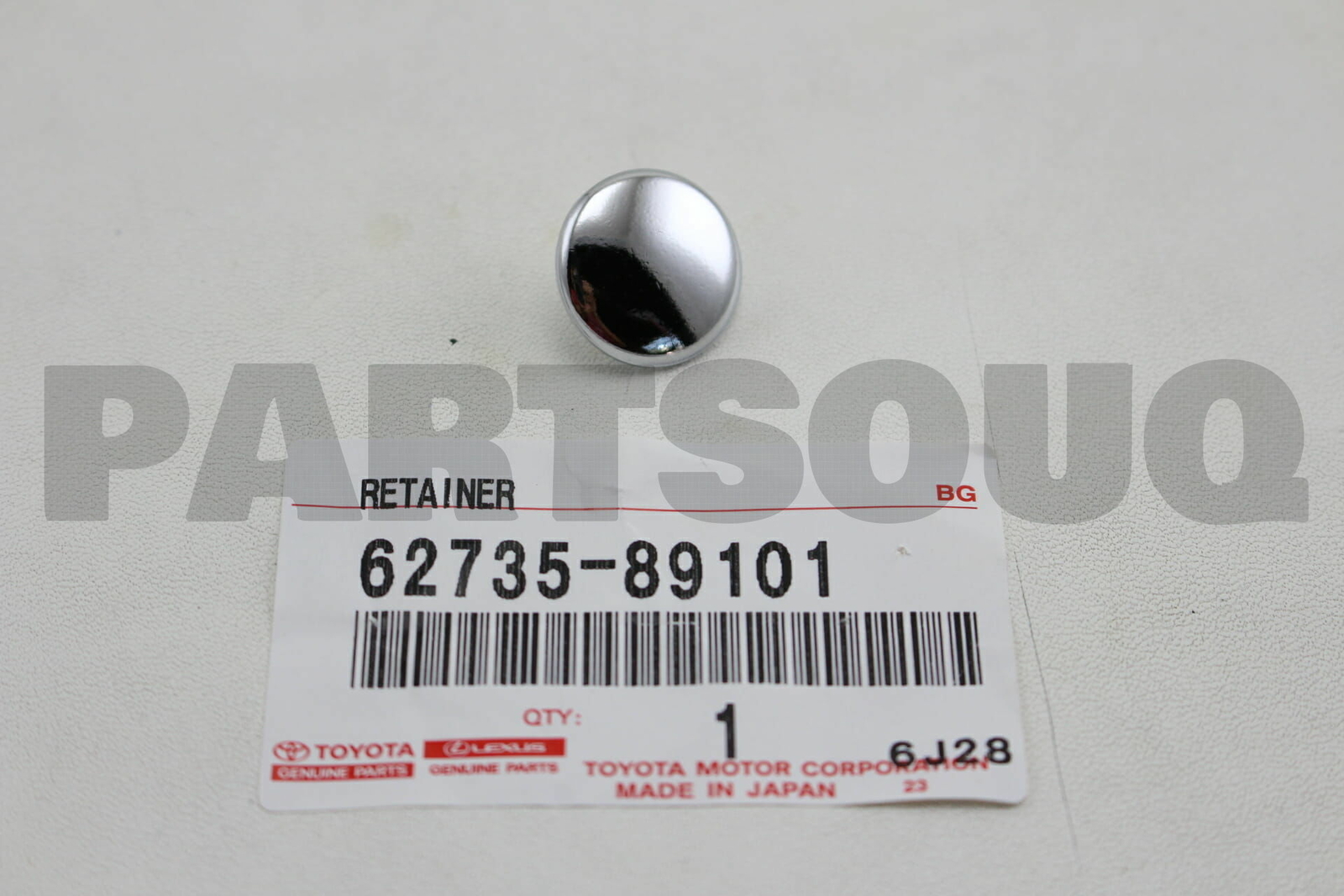 6273589101 Genuine Toyota RETAINER, QUARTER WINDOW HINGE 62735-89101 | eBay