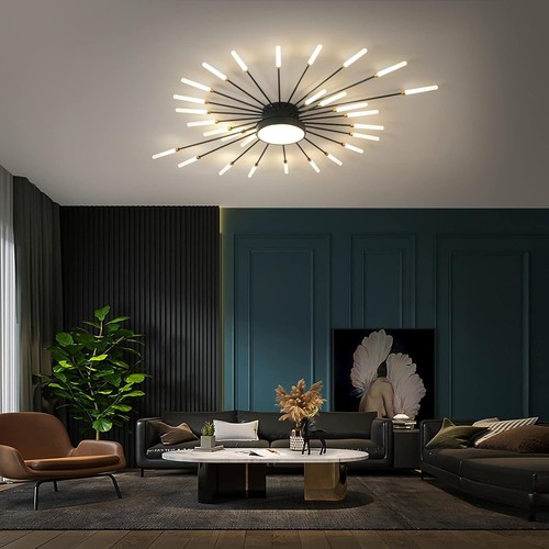 Ceiling Lamps Modern Minimalist Style Firework Ceiling Light 28+1 Head ...