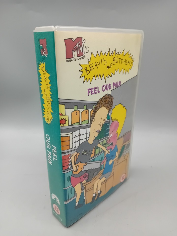 MTV - BEAVIS & BUTT-HEAD - Feel Our Pain - 8 EPISODES - VHS Video ...