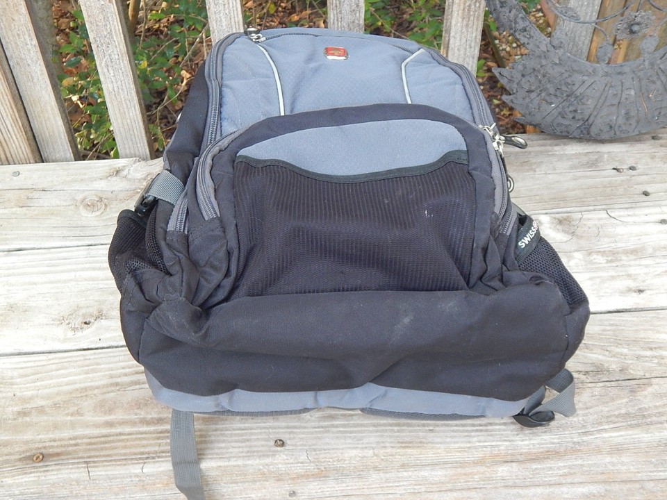 SWISS GEAR AIRFLOW PADDED LAPTOP TRAVEL BACKPACK | eBay