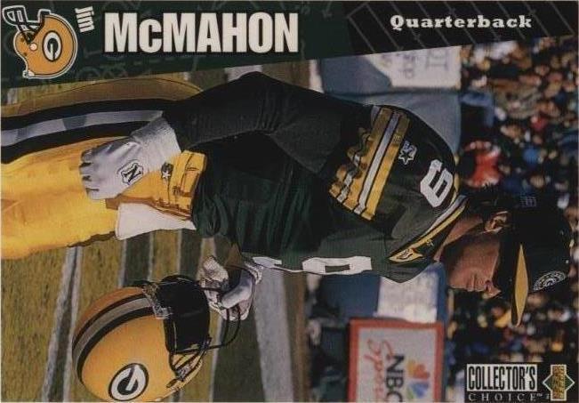 1996 Upper Deck Collector's Choice Green Bay Packers - Jim McMahon # ...