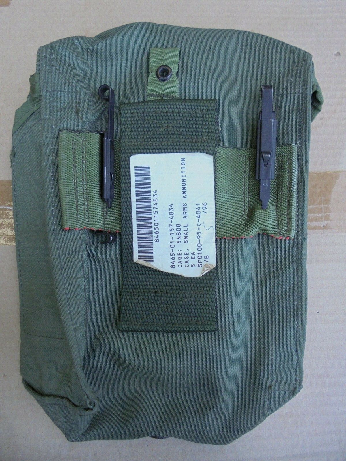 Case, Small Arms Ammunition in OD Green NSN: 8465-01-157-4834 | eBay