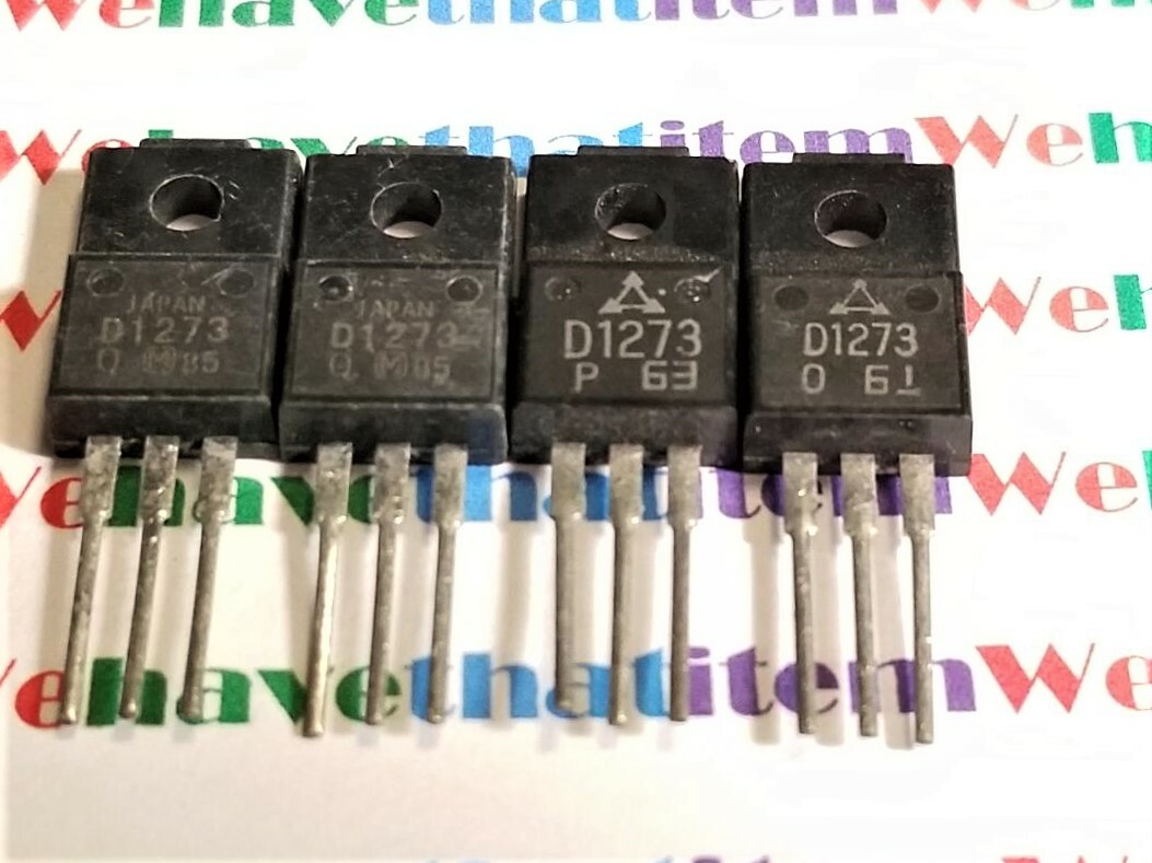 2SD1273 / D1273 / TRANSISTOR / TO220 / 4 PIECES (qzty) | eBay
