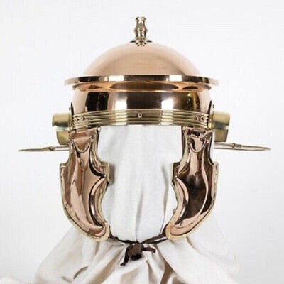 Roman Coolus helmet,Bronze helmet,Roman Reenactment helmet,Roman army ...