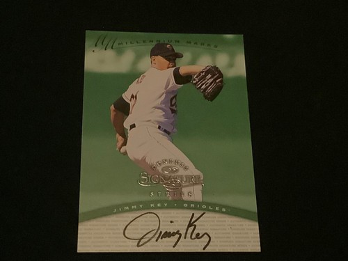 1997 Donrus Signature Series Jimmy Key Auto Autograph Signed Card ...