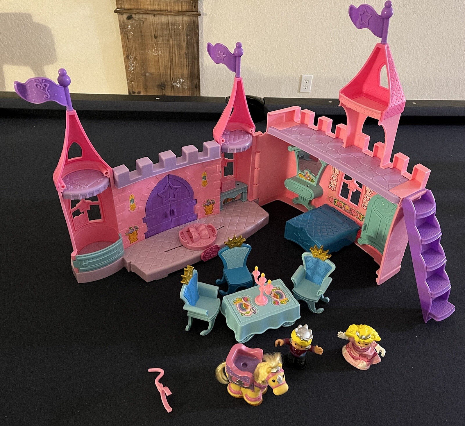 Fisher Price Little People Dance 'n Twirl Palace Castle | eBay