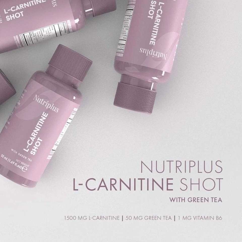 Nutriplus L-Carnitine Shot With Green Tea WeightLoss Antioxidant ...