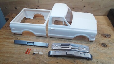 3D Printed RC CAR 1970s GMC Chevy C10 Truck 1/10 Body Shell 313mm ...