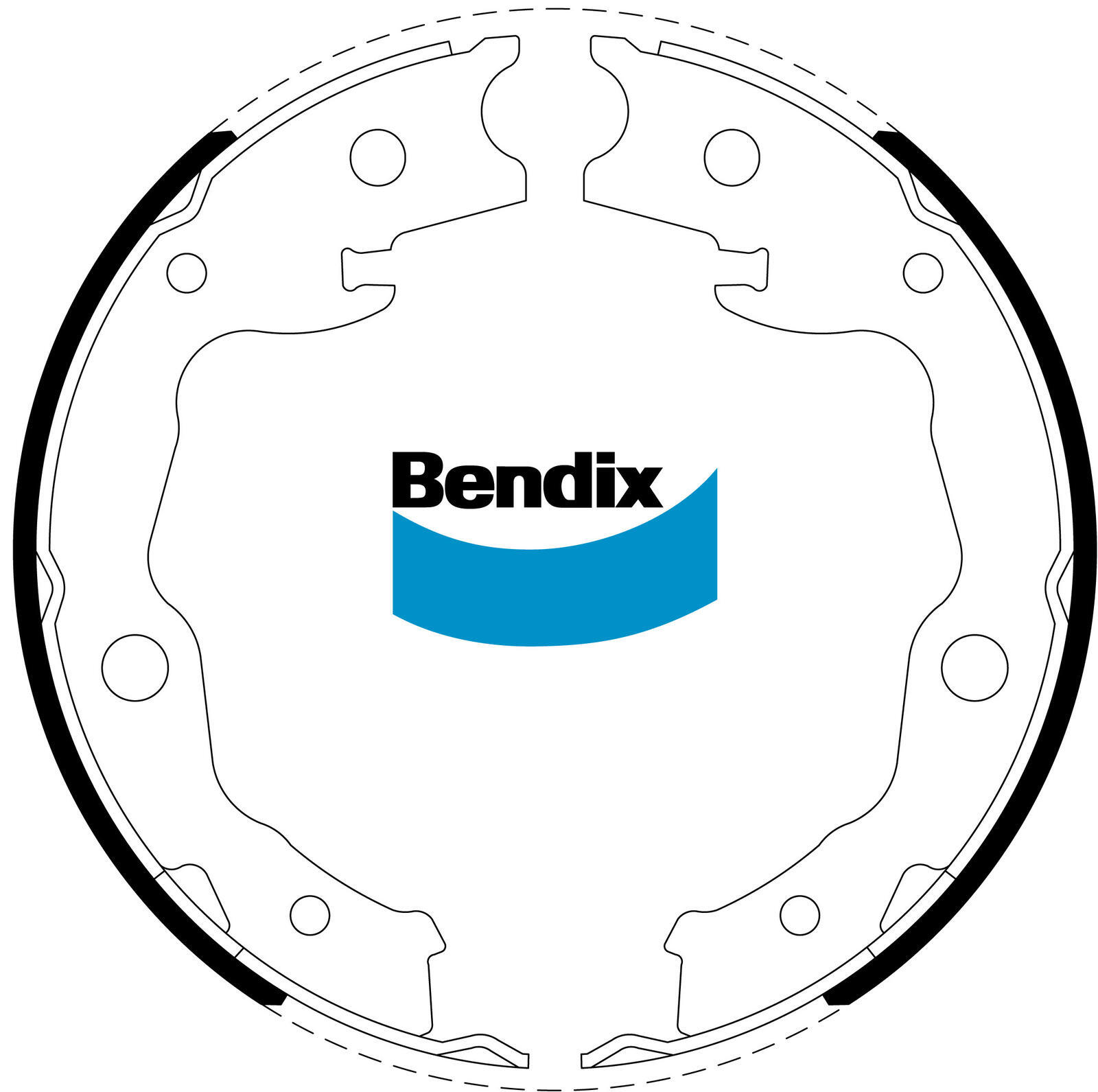 Bendix BS5257 Brake Shoe | eBay