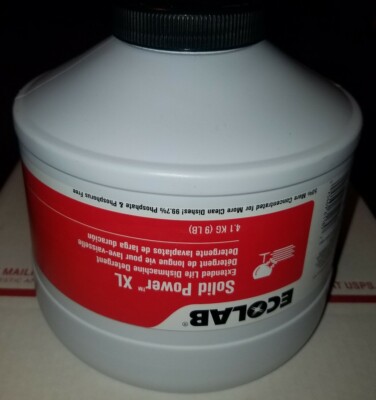 ECOLAB SOLID POWER XL COMMERCIAL DISH MACHINE 9LB SOAP NEW, FREE ...