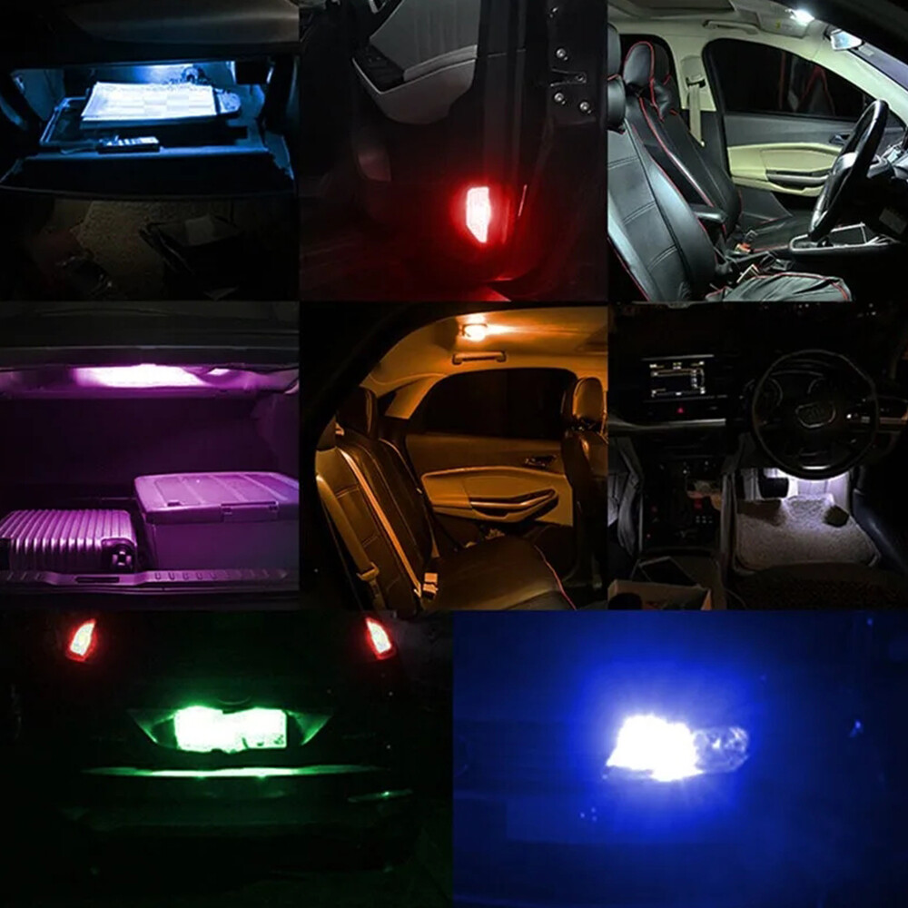 10X Car Side Light T10 Led 501 White Xenon Bulbs Error Free Canbus W5w ...