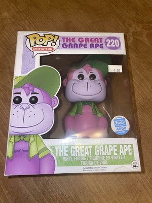 Funko Pop! The Great Grape Ape #220 6 Inch LE 4000 Pcs Exclusive Hanna ...