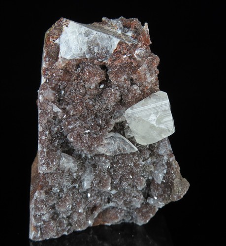 POWELLITE crystal on matrix * Jalgaon, India, Ex. Neil A. Levett ...