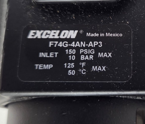 Neuf Norgren Excelon F74G-4AN-AP3 Pneum à Filtre Régulateur 1.3cm Ptf ...