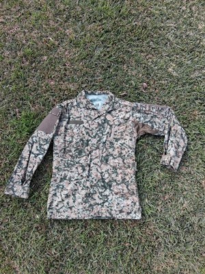 Mexican ARMY SEDENA TE3 Camo Shirt Camouflage Jacket Mint Unissued | eBay