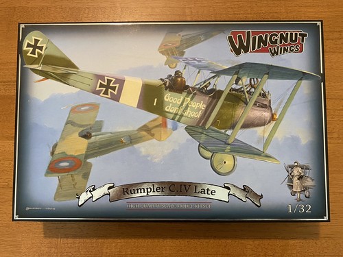 WINGNUT WINGS Rumpler C.IV Late 1/32 Scale Model Kit Airplane #32037 | eBay