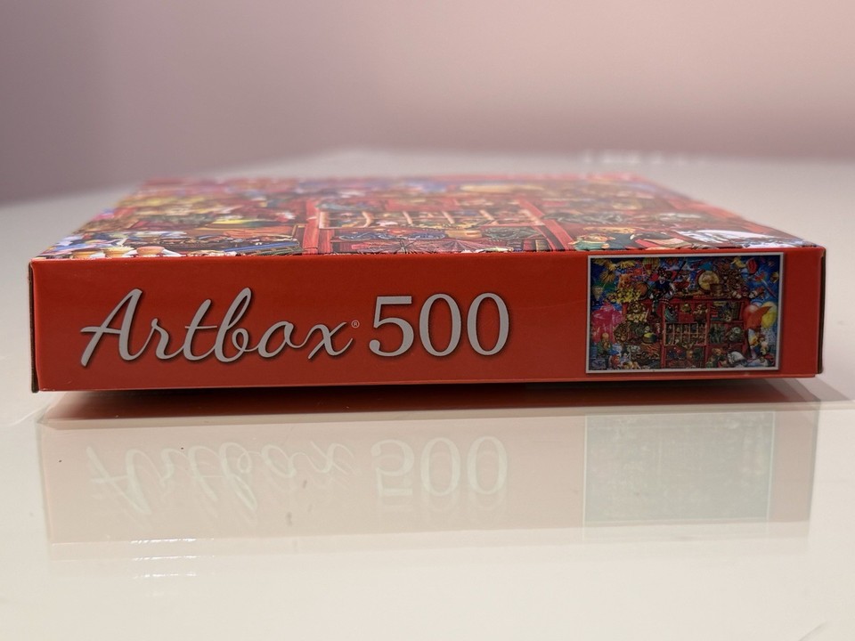 NIB Artbox 500 Piece PUZZLE Toy Shop #5206 CRA-Z-ART Celebrate Art ...