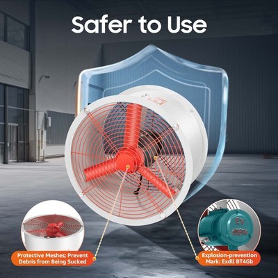 16" Explosion-Proof Axial Flow Fan Factory Warehouses Ventilation ...