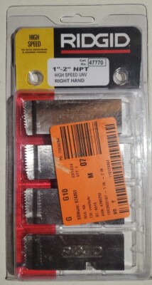 Dies & Accessories - Ridgid 1"-2" Dies