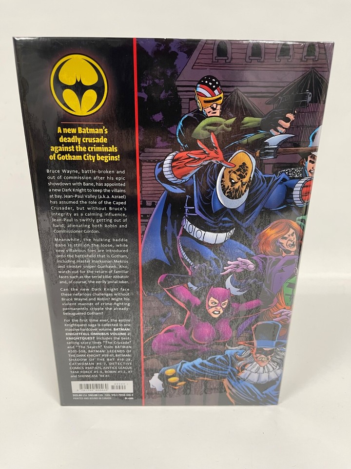 Batman Knightfall Omnibus Vol 2 Knightquest (2025 Edition) DC Comics HC ...