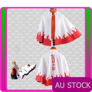 Naruto Akatsuki Sasuke Uchiha Anime Costume Japanese Cape Anime Cloak ...