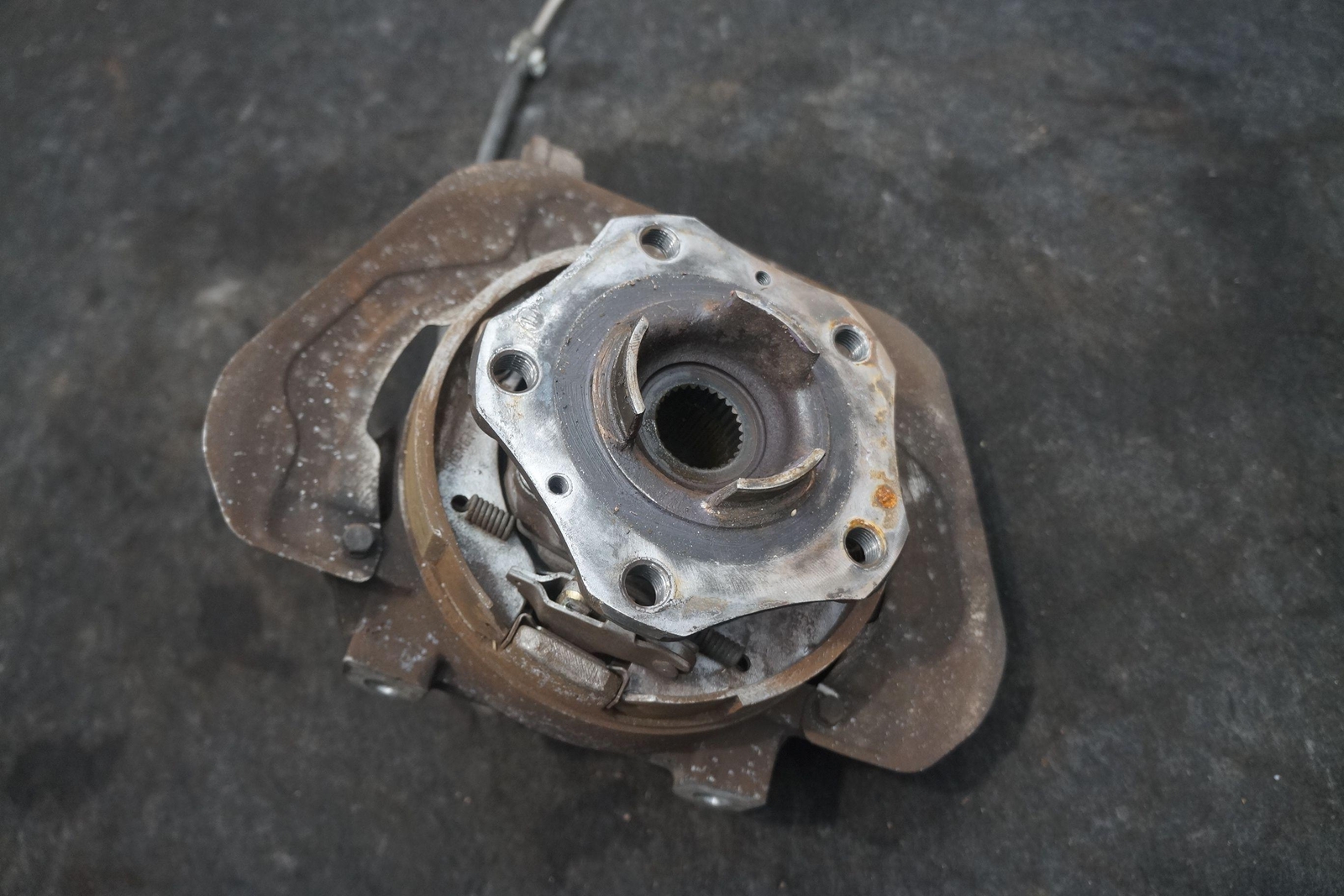 Rear Right Spindle Knuckle Hub Wheel Bearing 99633111206 OEM Porsche ...