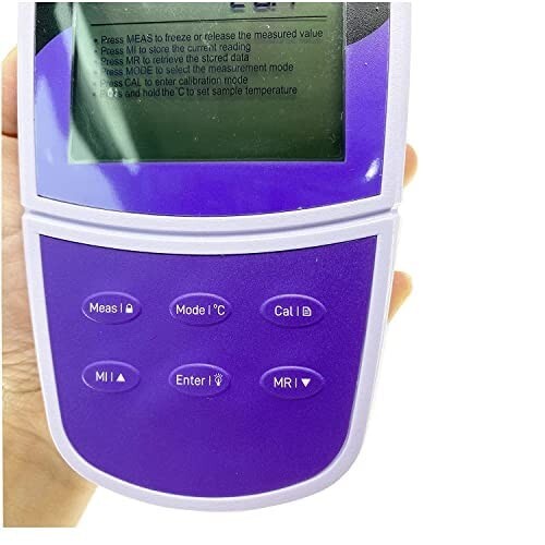 Portable Potassium Ion Concentration Meter K Ion Meter with Standard ...