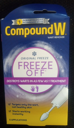Compound W Freeze Off Wart Remover 8 Applications#0058 exp 2-26 | eBay