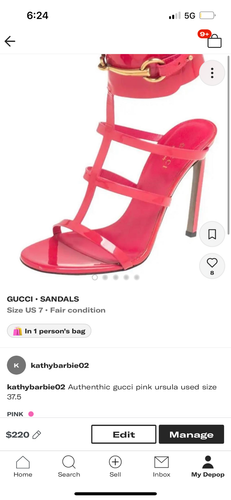 gucci pink ursula | eBay