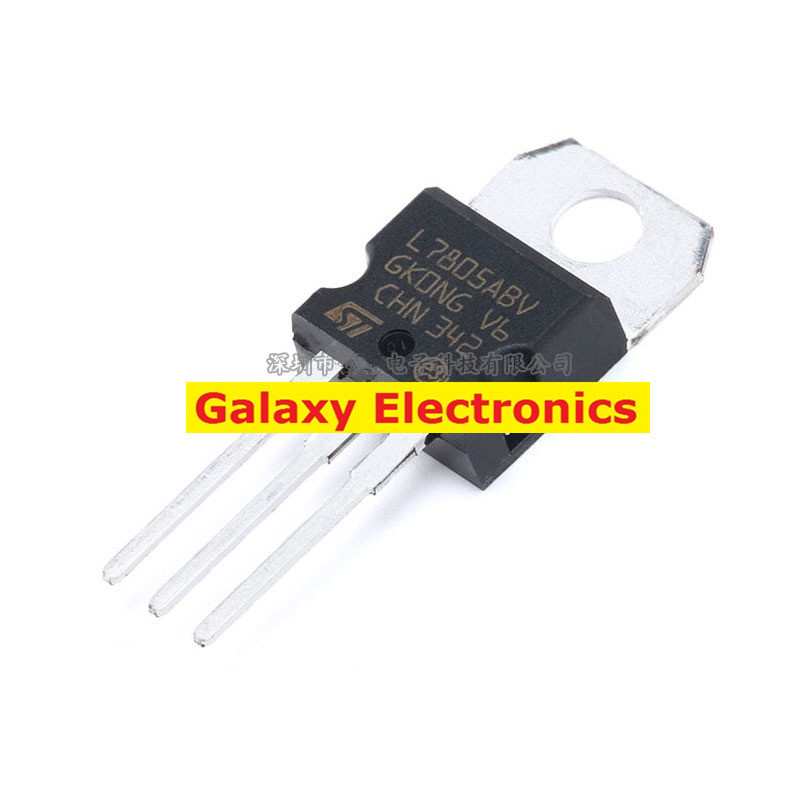 10pcs Original L7805ABV chip regulator 5V TO-220 industrial grade | eBay