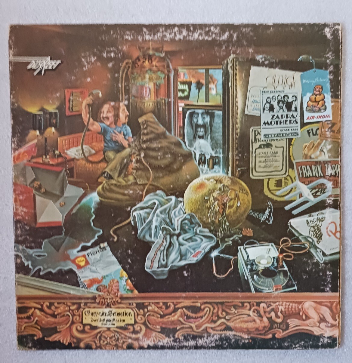 FRANK ZAPPA & THE MOTHERS - OVERNIGHT SENSATION -DISCREET # DSK 2288 ...