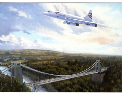 C 6323++ CARTE POSTALE CONCORDE DOUBLE VOLET THE ROTHBURY COLLECTION | eBay