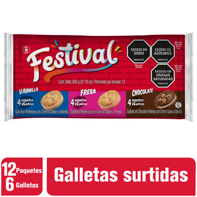 Festival Assorted Flavor Cookies x 12 packs x 600g - Traditional ...