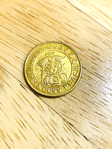 Super Mario Princess Peach Coin Medal BANDAI From Japan M-16 | eBay
