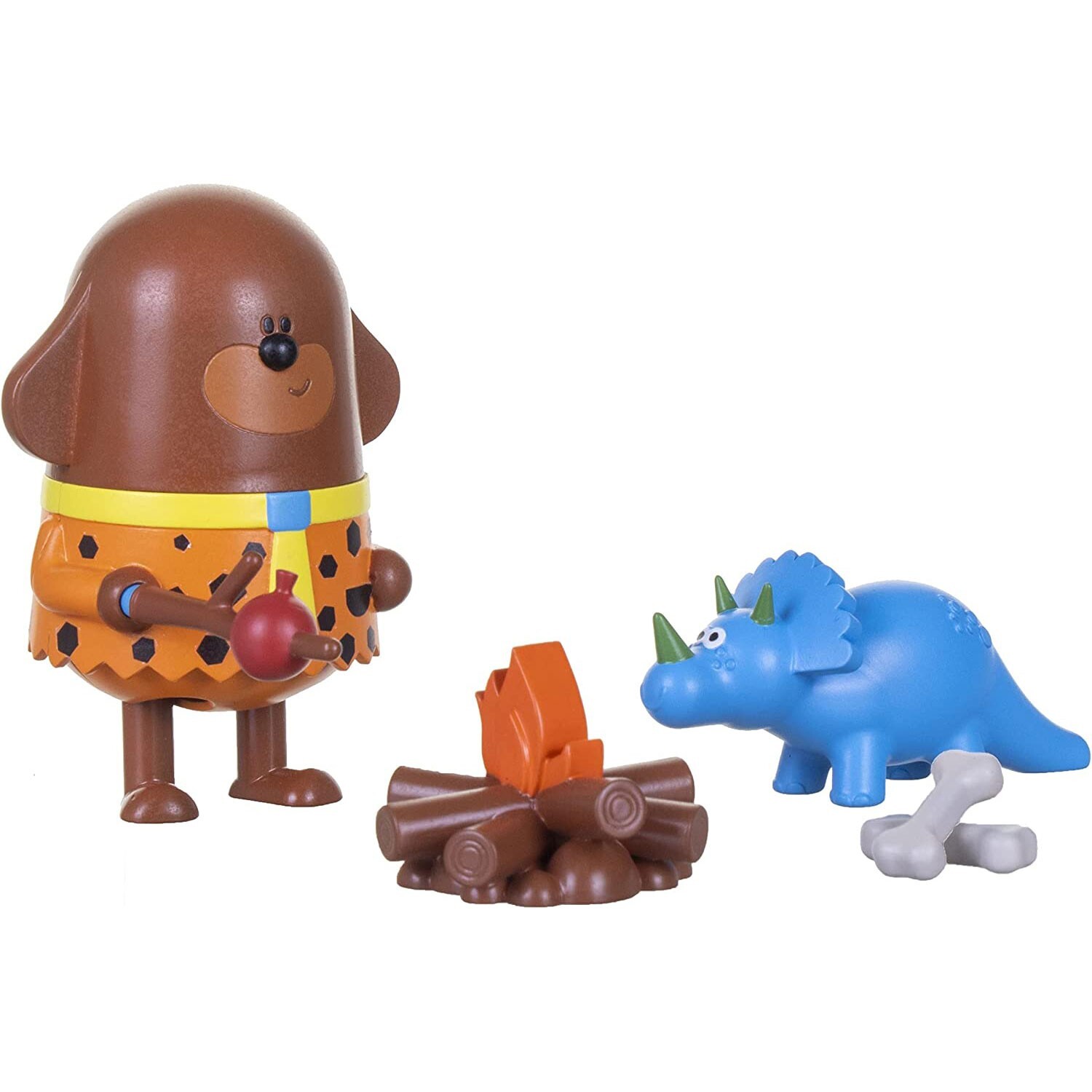 New Hey Duggee Take & Play Set - Dinosaur Theme w/ Caveman Duggee ...