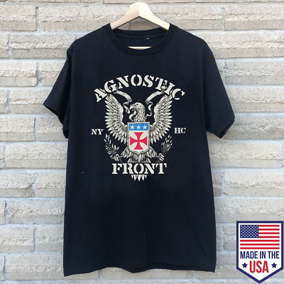 AGNOSTIC FRONT Band Eagle Crest T Shirt Full Size S-5XL | eBay