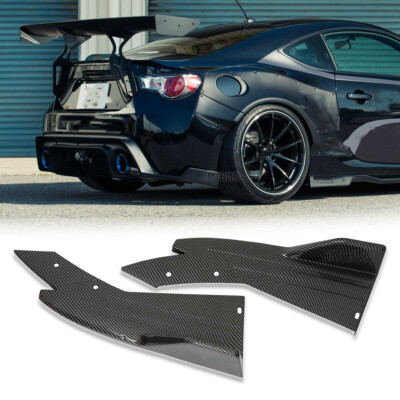 Rear Bumper Lip Splitter Spoiler Diffuser Canard Carbon Fiber For Scion ...