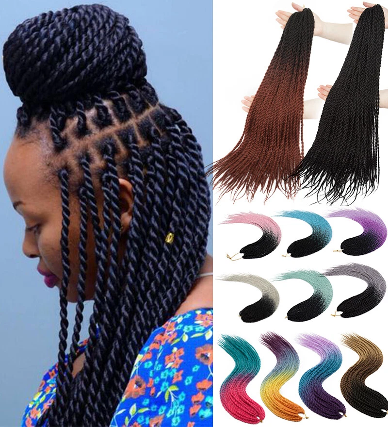 Two Color Senegalese Twists