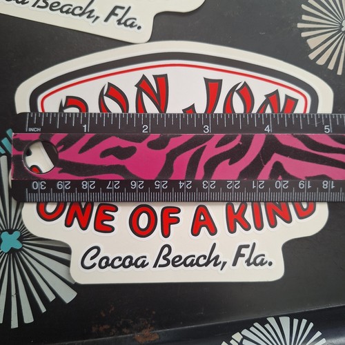 (4) Ron Jon Surf Shop Cocoa Beach Florida Decal Bumper Sticker One Of A ...