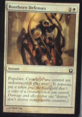 Rootborn Defenses - Return to Ravnica: #19, Magic: The Gathering Nm ...